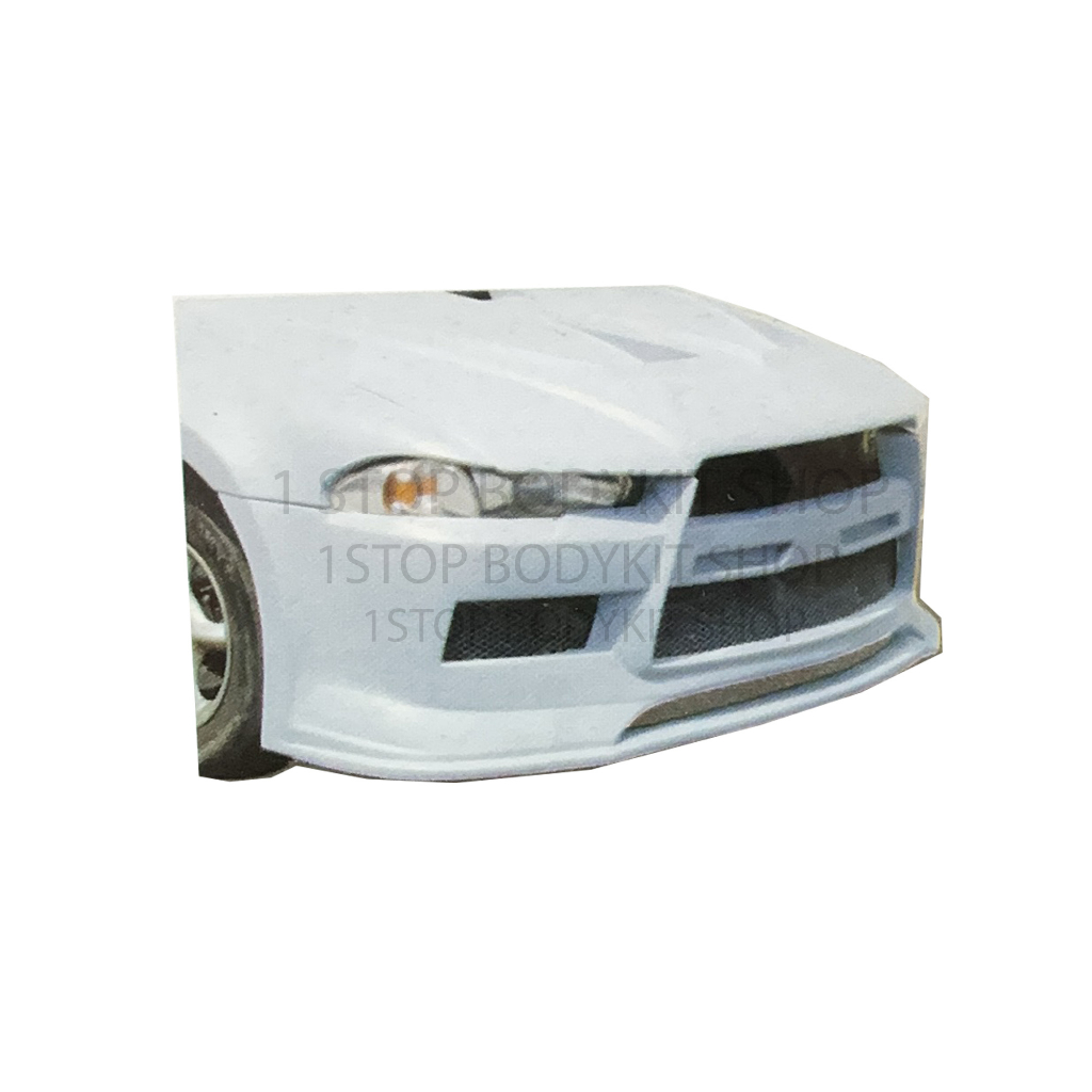 PROTON WIRA FRONT BONNET EVO X（FIBER GETAH ) SKIRT LIP BODYKIT | Shopee ...