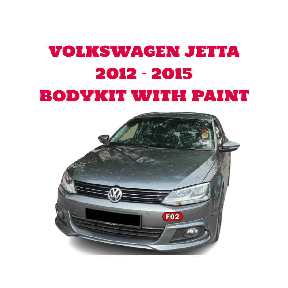 Volkswagen Jetta 2012-2015 FRP Bodykit with Metallic Colour | Shopee ...