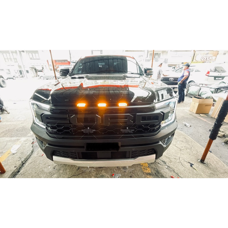 Ford Ranger T9 XLT WILDTRAK Convert Mini Raptor Ranger T9 Bumper Grill ...