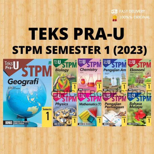 [OG] Buku Rujukan: Teks Pra-U STPM Semester 1 Edisi 2023 - Reference Book Pre-U Text STPM ...