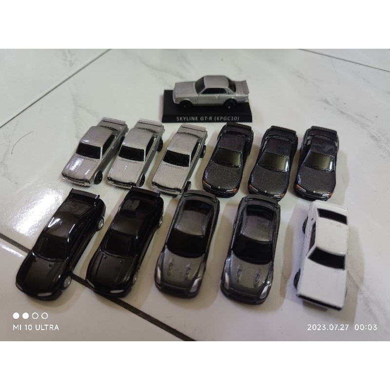 1/72 UCC NISSAN SKYLINE GTR R32 R33 R34 R35 R31 2000GTR kenmeri ...