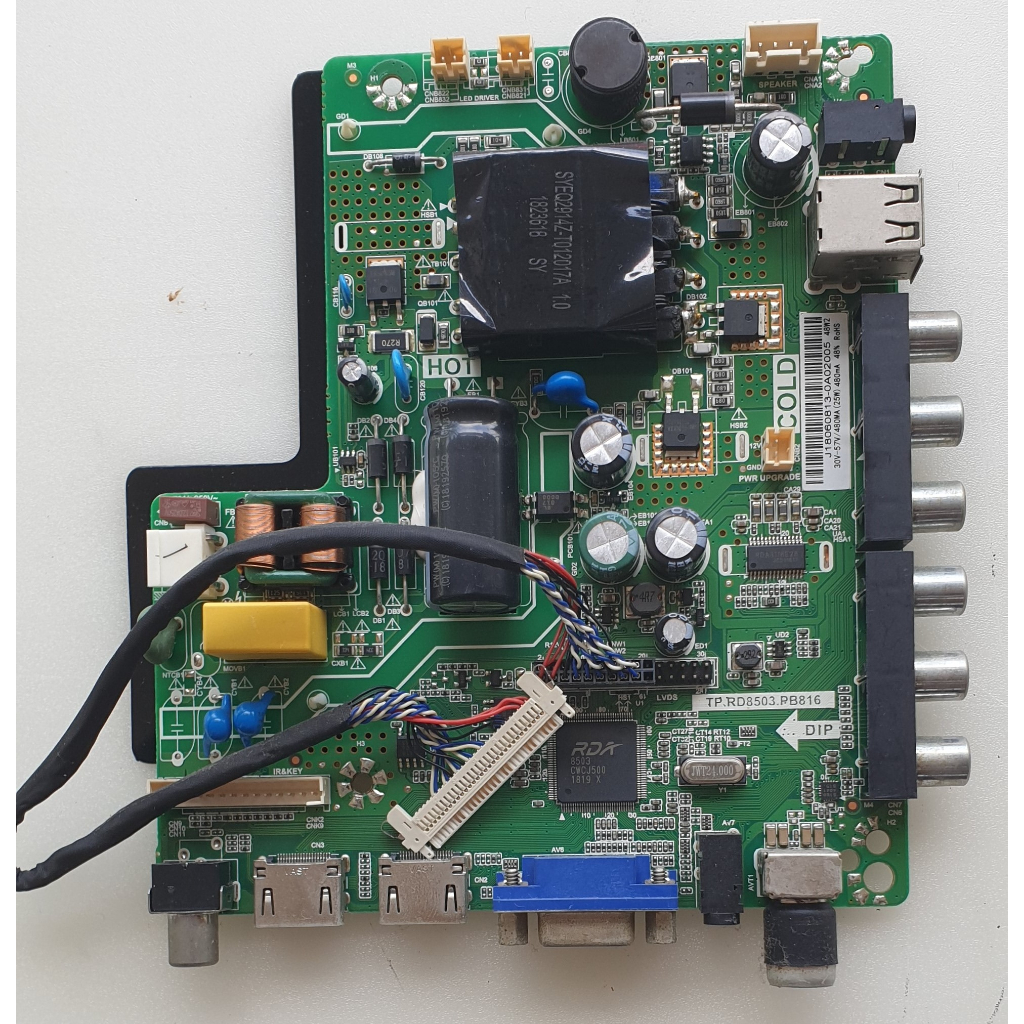 A&S LED TV 32'' POWER & MAIN BOARD MODEL # A&S H32FNMY100 | Shopee Malaysia