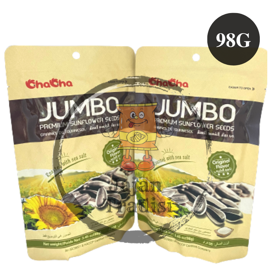 KUACI CHA CHEER JUMBO PREMIUM SUNFLOWER SEED [98G] - HALAL | Shopee ...