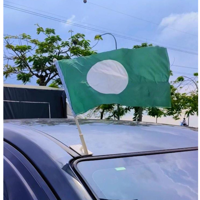 PAS Car Flag @ Bendara Kereta (30cm x 15cm) PARTI ISLAM SEMALAYSIA ...