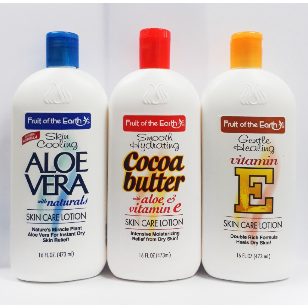 Fruit of the Earth lotion 473ml ( Aloe Vera / Cocoa butter/Vitamin E ...