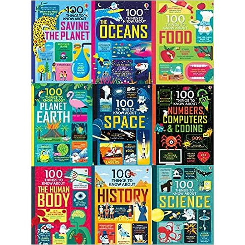 [9 books]Latest Usborne 100 Things to Know About Series - Early ...