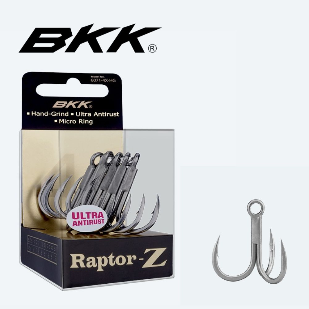 BKK Raptor Z Ultra Antirust Treble Hook | Shopee Malaysia