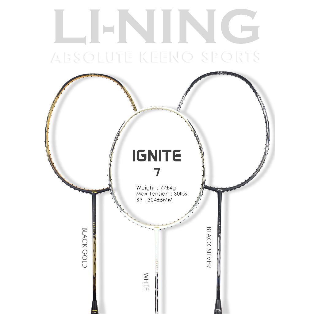 Li-Ning IGNITE 7 Badminton Racket | Shopee Malaysia