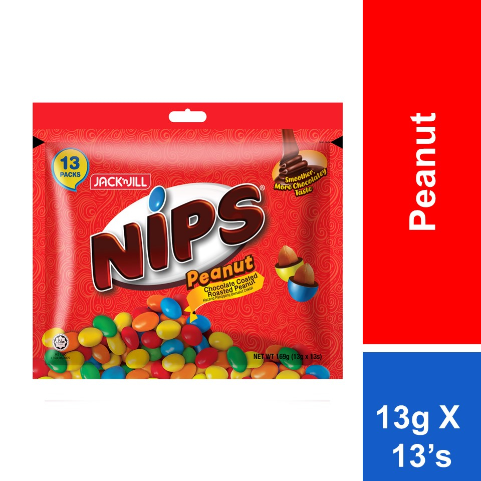 Jack ‘n Jill NIPS - Peanut 13g x 13s | Shopee Malaysia