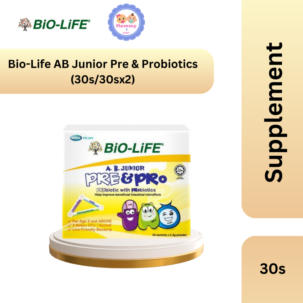 Bio-Life AB Junior Pre & Probiotics (30s/30sx2) | Shopee Malaysia
