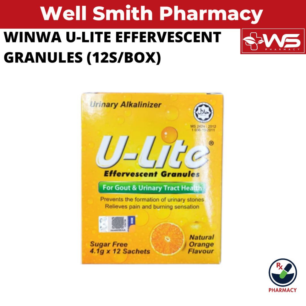 WINWA U-LITE EFFERVERSCENT GRANULES (12'S/BOX) | Shopee Malaysia