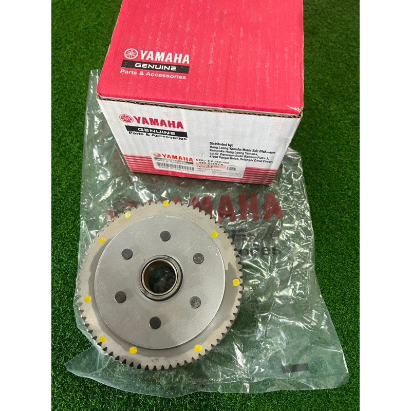 Original Yamaha Y125Z Y125ZR Primary Driven Gear Assy Clutch Housing 100% 125Z 125ZR 5BU-E6150 ...