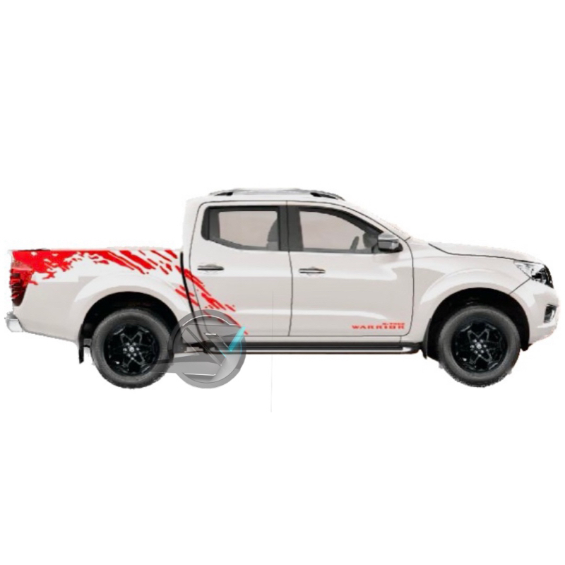 (Ready Stock) S1146# Nissan Navara N-Trek Warrior Car Body Sticker ...