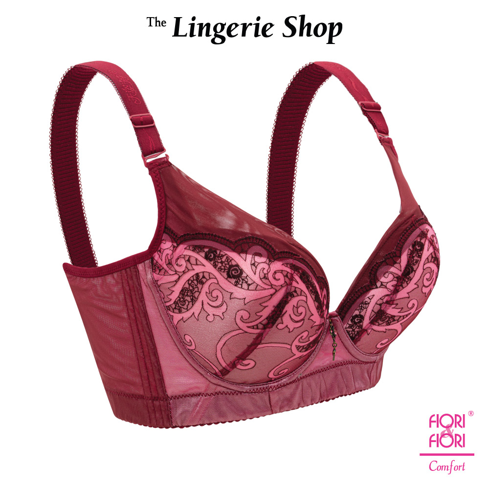 Fiori & Fiori Dacia Mesh Full Cup Support Wired Bra C-Cup 11-1021 ...