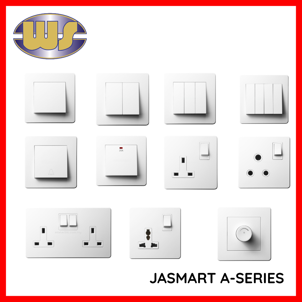 JASMART A-SERIES SWITCHES [SIRIM APPROVED] | Shopee Malaysia