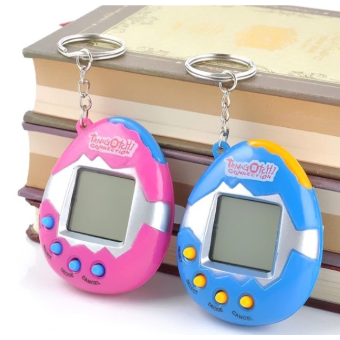 Keychain Kids Cyberpet Game Toys with Keychain Children Pet Game Take ...