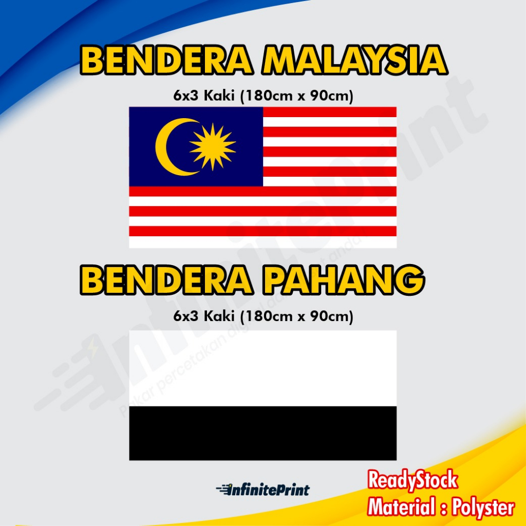[READY STOCK] 6x3kaki - Merdeka Sales Malaysia Flag / Bendera Malaysia ...