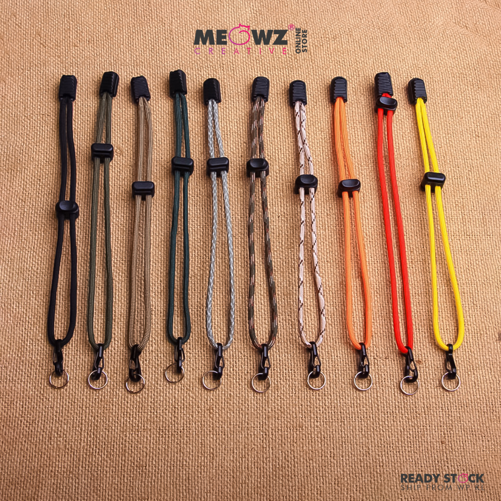 Simple Paracord Camera Strap Mobile Phone Strap Solid Durable Design ...