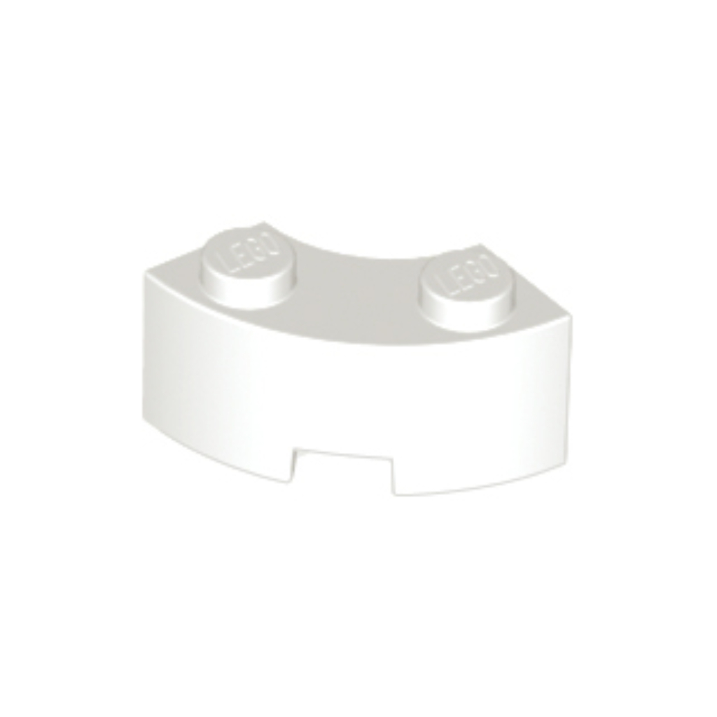 LEGO PARTS (GENUINE) 85080 Brick, Round Corner 2 x 2 Macaroni with Stud ...