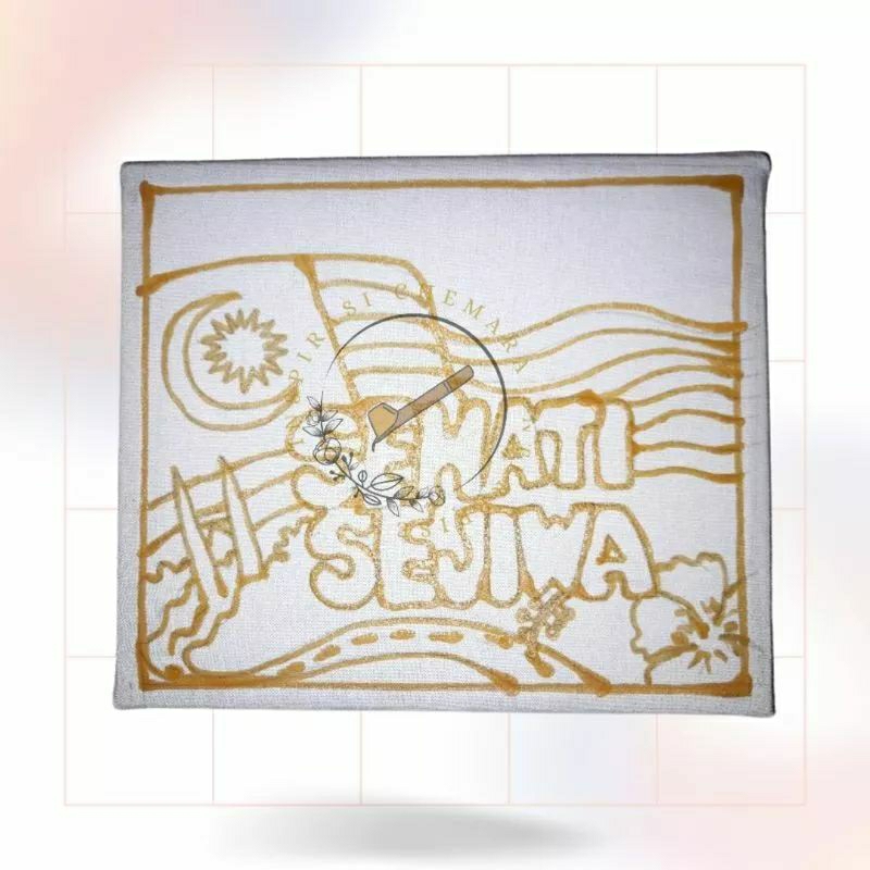 TEMA MERDEKA BATIK PAINTING KIT FRAME KAYU | Shopee Malaysia