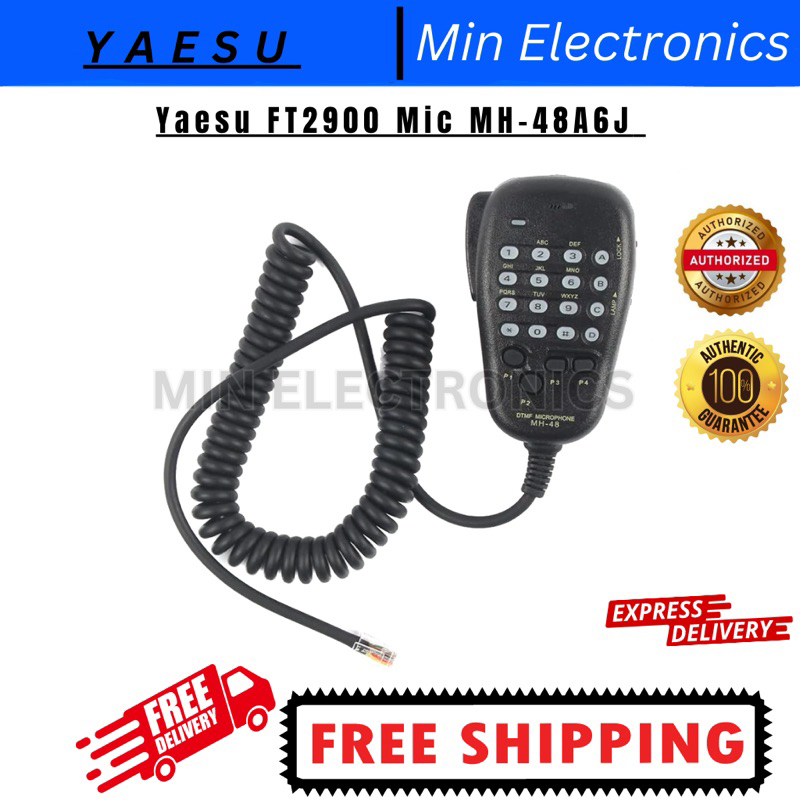 Yaesu FT2900 Mic MH-48A6J DTMF MICROPHONE | Shopee Malaysia