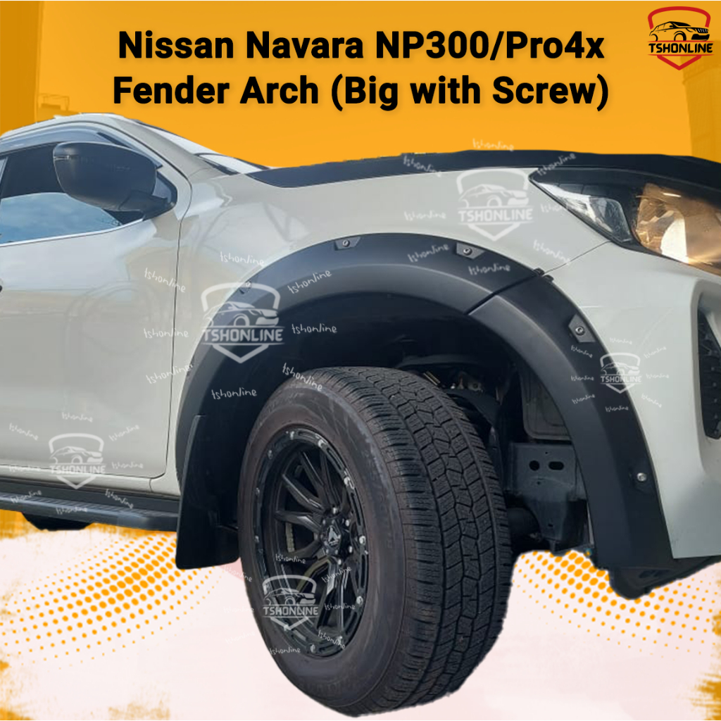 Nissan Navara NP300/Pro4x Fender Arch (Big with Screw)/ Navara fender ...