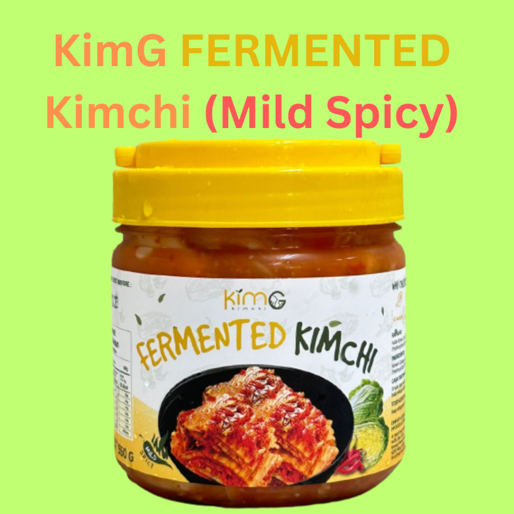 KimG Taiwanese Kimchi Halal FERMENTED Mild Spicy 200G & 550G INCLUDED ...