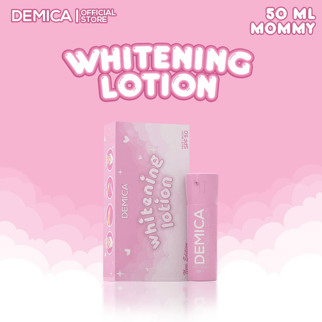 DEMICA Whitening Lotion | SPF 50| 50ml | Shopee Malaysia
