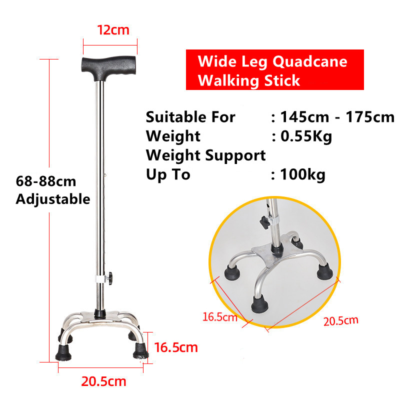 [RTD] ADJUSTABLE WALKING / HIKING STICK SINGLE / HIGH / NARROW / WIDE ...