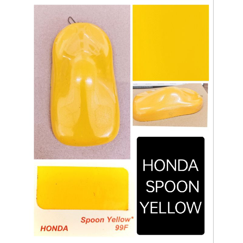 HONDA SPOON YELLOW (2K CAR PAINT HIGH TEMP ) | Shopee Malaysia
