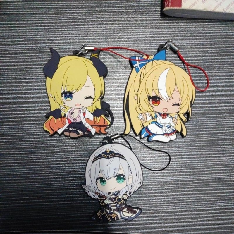 Hololive Vtuber Keychain Shiranui Flare Shirogane Noel Yuzuki Choco ...