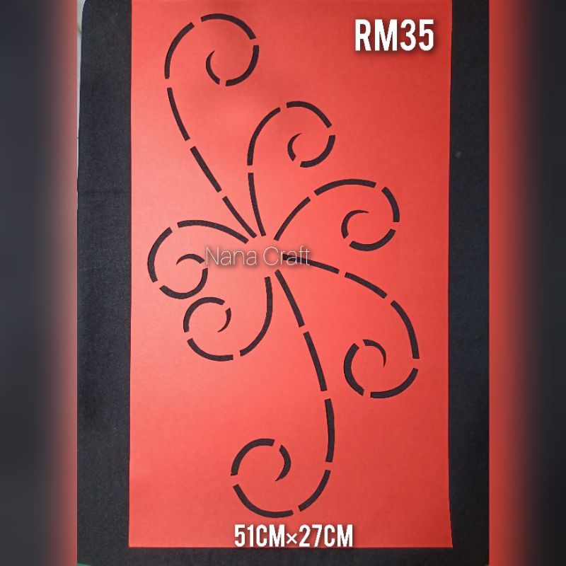 Acuan Corak Buriek ️(BESAR) | Shopee Malaysia
