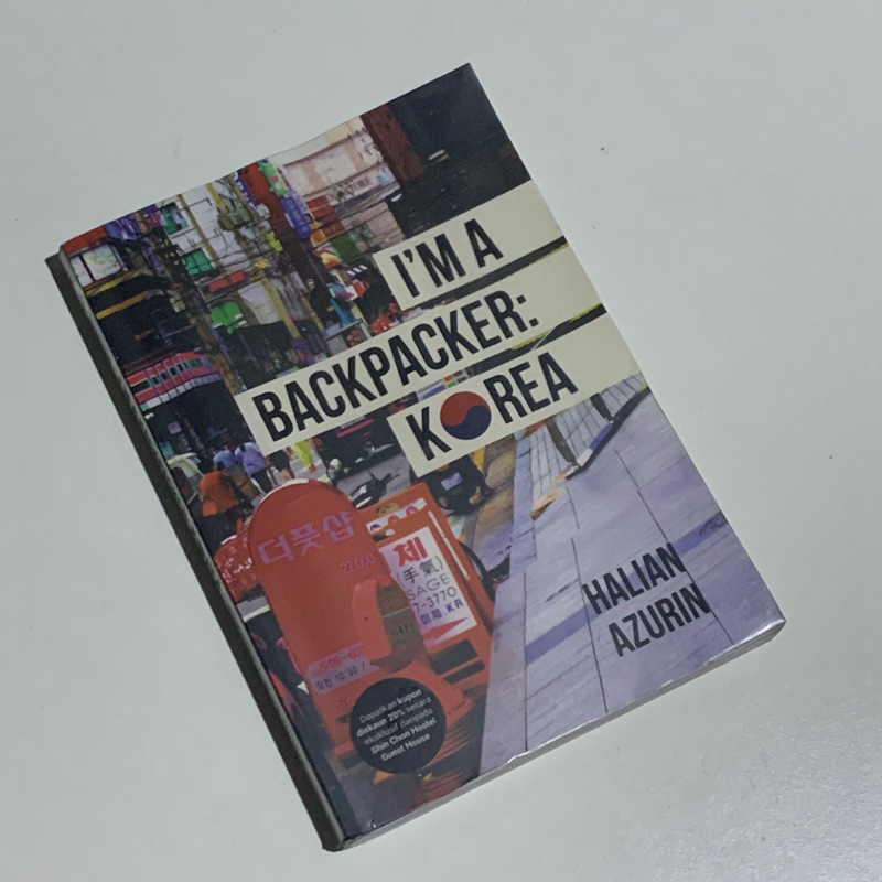 (PRELOVED) I'M A BACKPACKER: KOREA AUTHOR HALIAN AZURIN | Shopee Malaysia