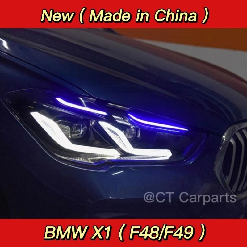 BMW X1 LED Headlamp X1 Headlight F48 Headlamp F48 Headlight | Shopee ...