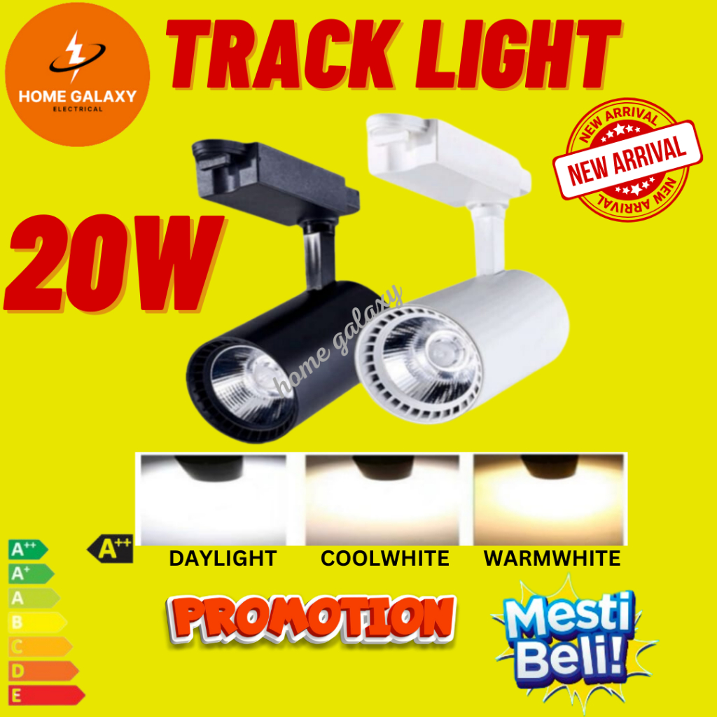 🔥NEW ARRIVAL🔥 Lampu Tracklight 20W Lampu ruang tamu viral Lampu Track ...