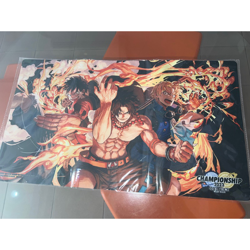 One Piece Card Official Playmat Championship 2023 Sabo Ace Luffy Japan ...