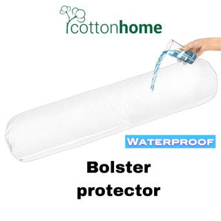 Waterproof Bolster Cover Case WITH zip / WATER-PROOF / Anti-bacterial ...