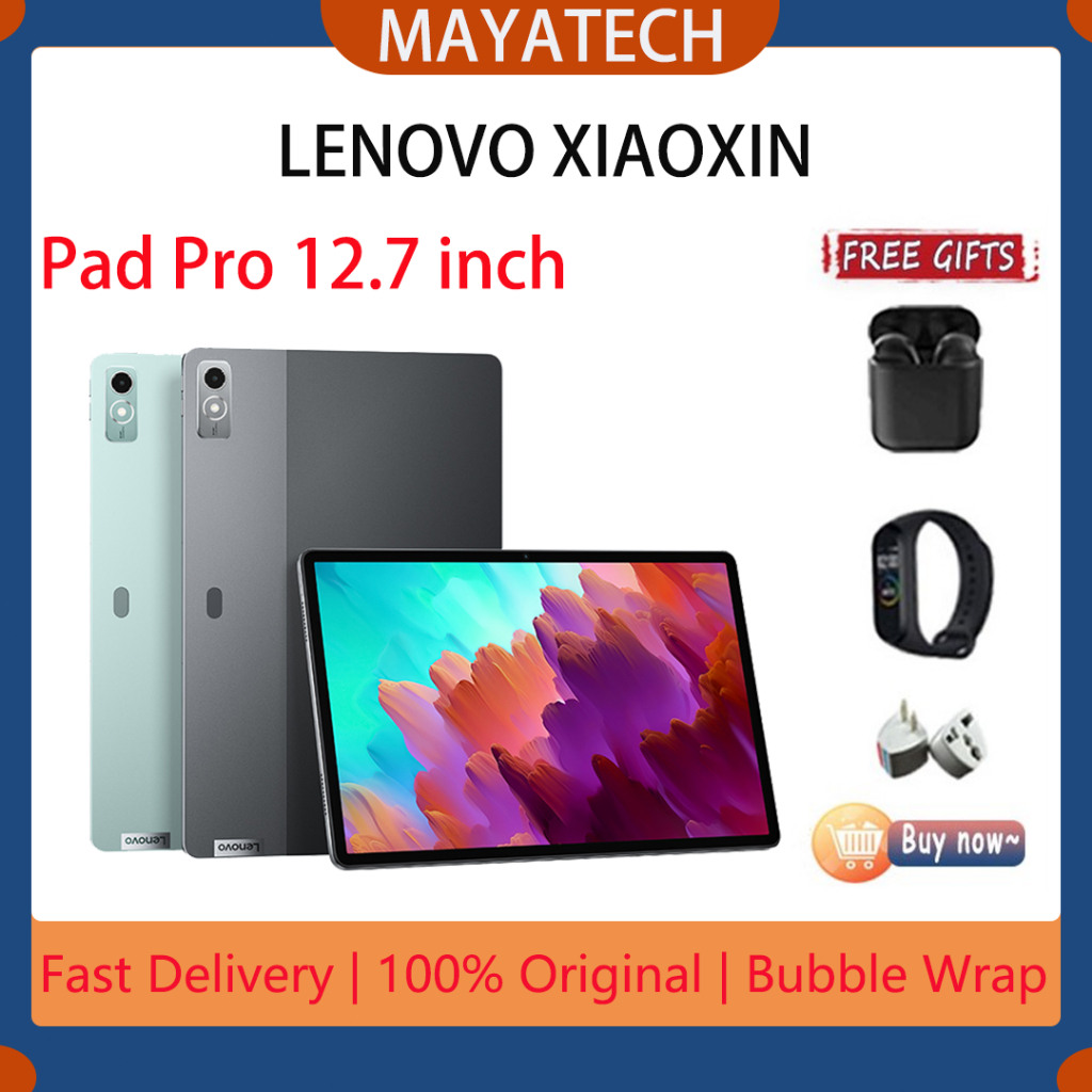 【NEW】LENOVO XiaoXin Pad Pro 12.7-inch 2023 Lenovo pad pro 12.7 snapdragon 870 144HZ big screen ...