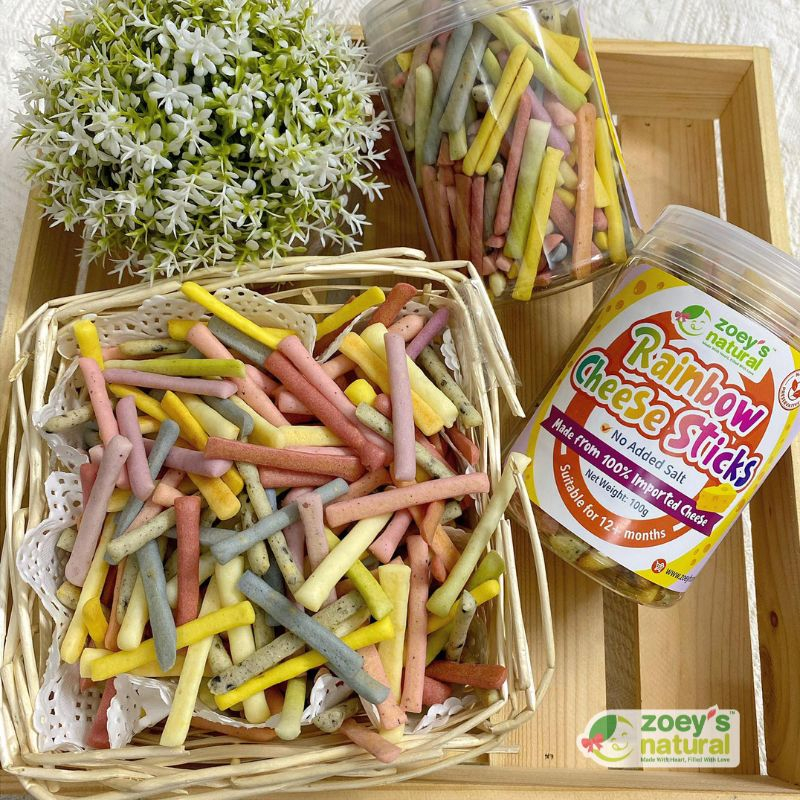 Zoey Rainbow Cheese Sticks (±100g) | Shopee Malaysia