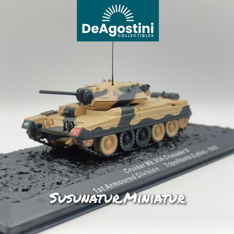 DeAgostini Combat Tanks #17 | Cruiser Mk. VIA Crusader II | 1st ...