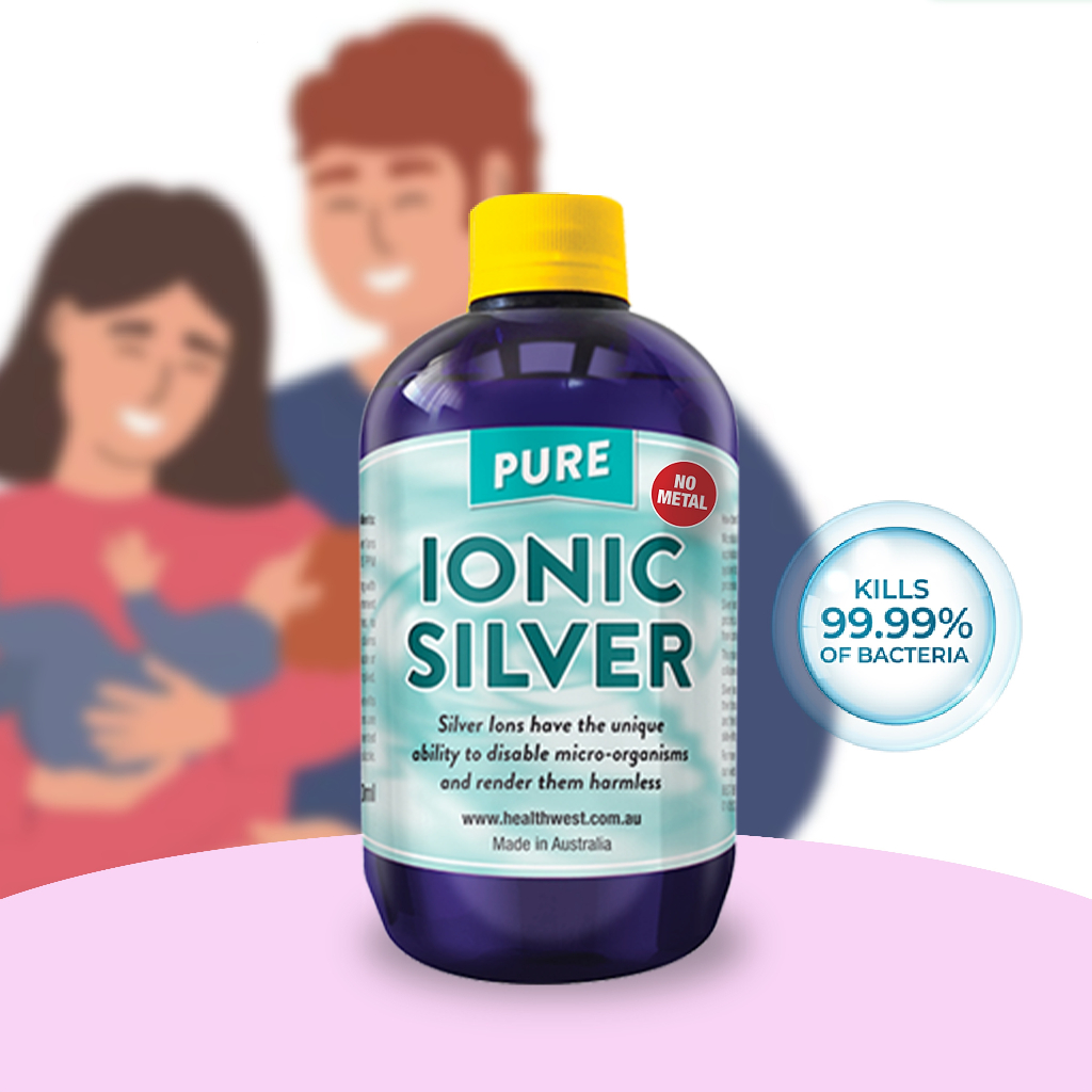 [Cheapest] HealthWest Pure Ionic Silver (500ml) | Silver Ion, Antibacterial, Antiviral ...
