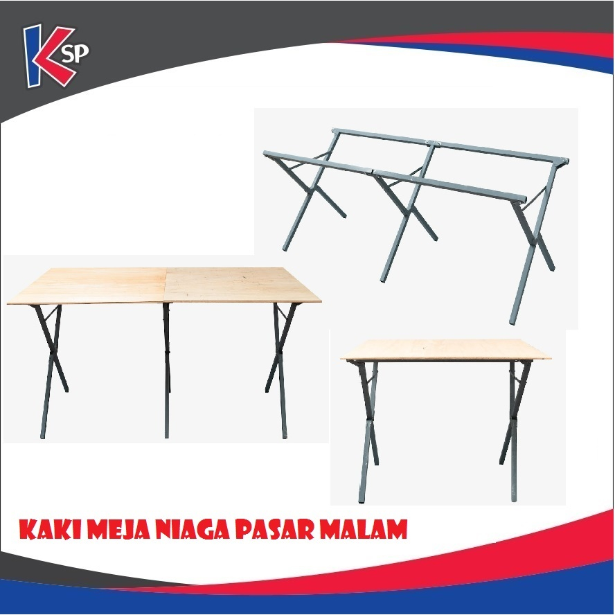 Thick Night Market Foldable Table Rack Market Folding Table Stand ...