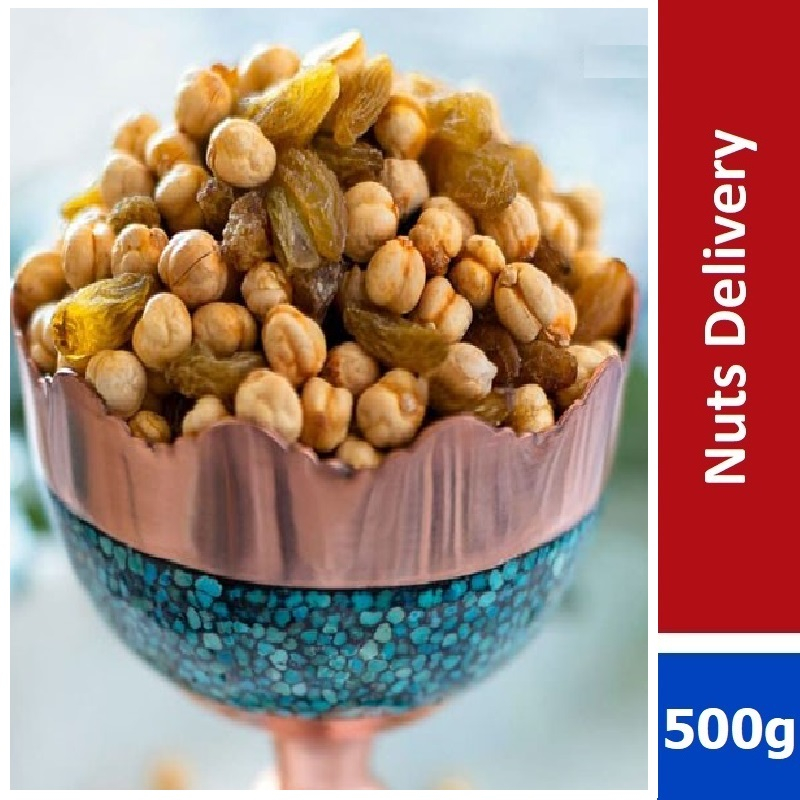 Snacks / Nuts / Kacang / Mix Chickpea Raisin / Lightly Salted / Roasted ...