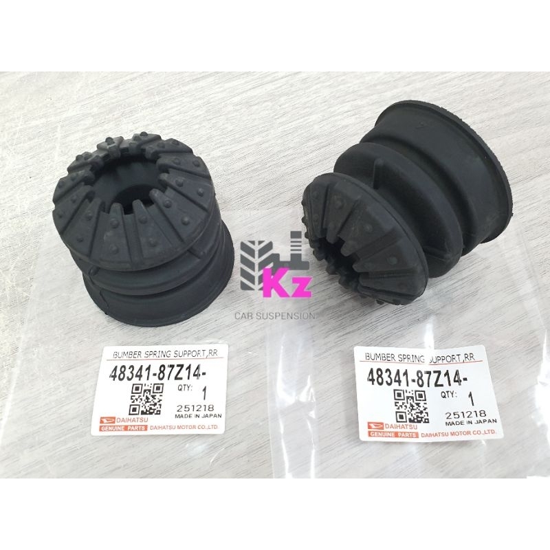 2 IN 1 SET - REAR SPRING BUMPER (48341-87Z14 /48341-BZ020) PERODUA MYVI ...