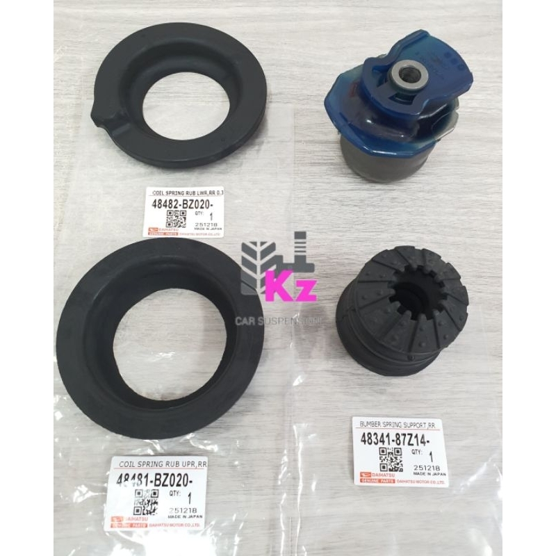 PERODUA MYVI/VIVA/MYVI LAGI BEST- 8 IN 1 SET - REAR UPPER/LOWER COIL ...