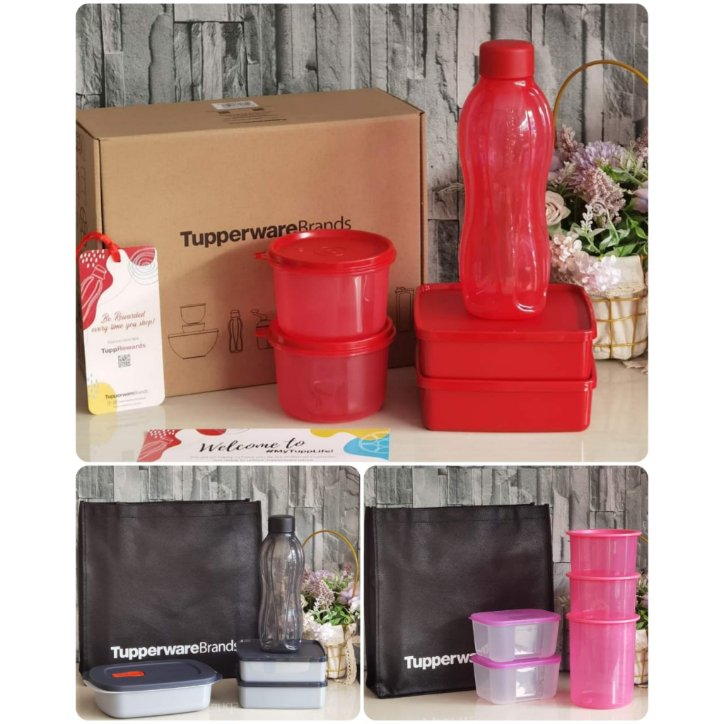 3 Jenis: Tupperware membership Package One Touch Lunch Box Freezermate ...