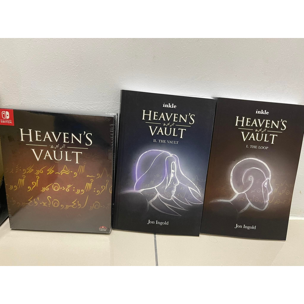 【Brand New】Nintendo Switch Heaven's Vault【Special Limited Edition Book ...