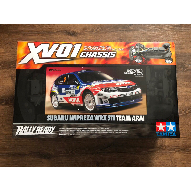 Tamiya XV-01 1/10 Subaru Impreza WRX STI Team Arai RC Kit | Shopee Malaysia