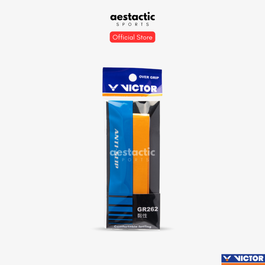 [100% ORIGINAL] VICTOR Badminton Grip Anti-Slip GR262 Plain (without ...