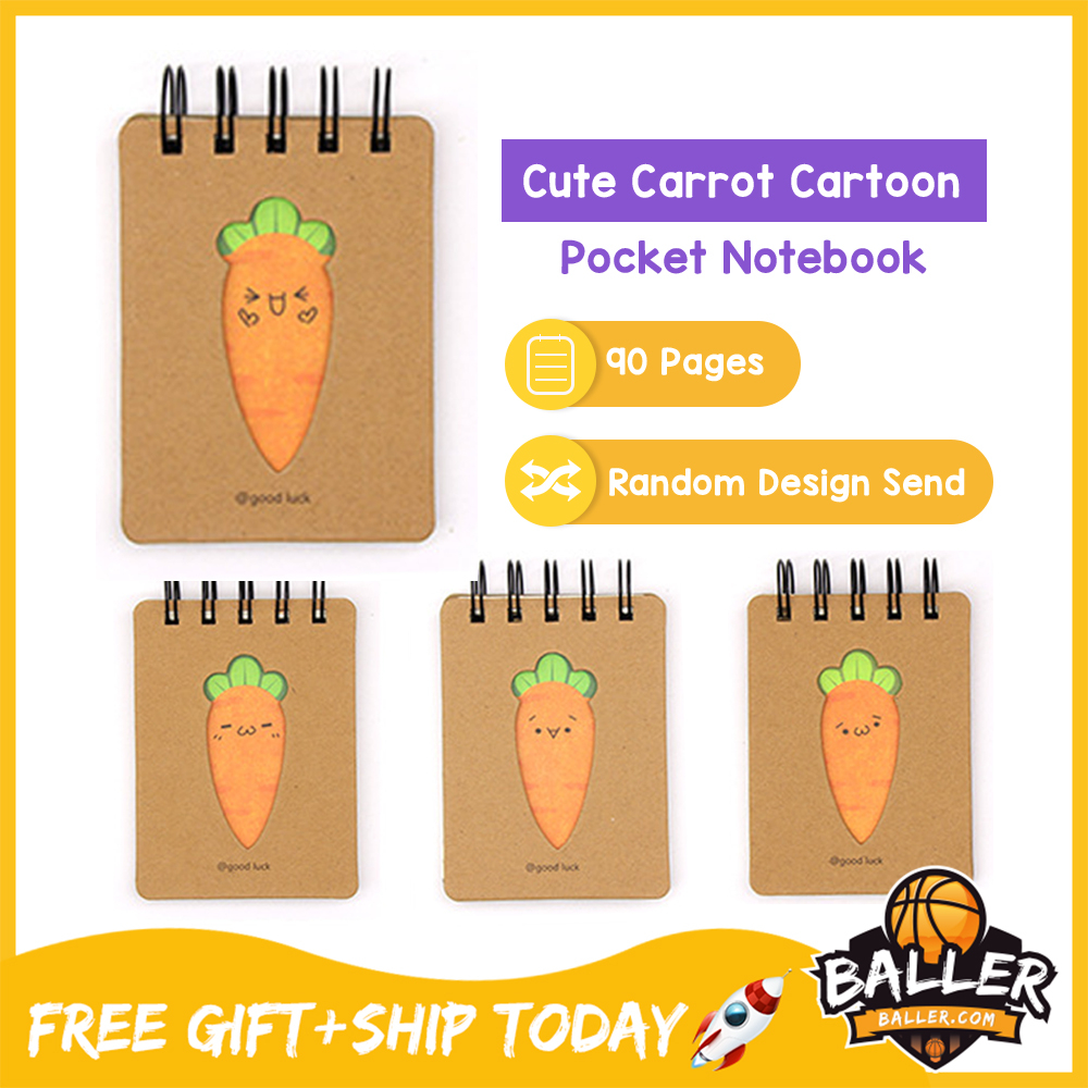 BDC 4 Types Japanese Cute Rabbit Carrot Pocket Size Girl Stickers Paper ...